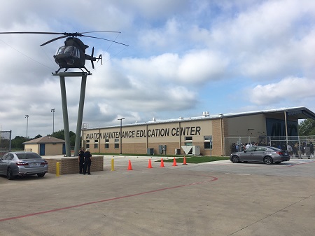 Ft. Worth ISD Opens Airplane Hangar at Dunbar HS | News Talk WBAP-AM