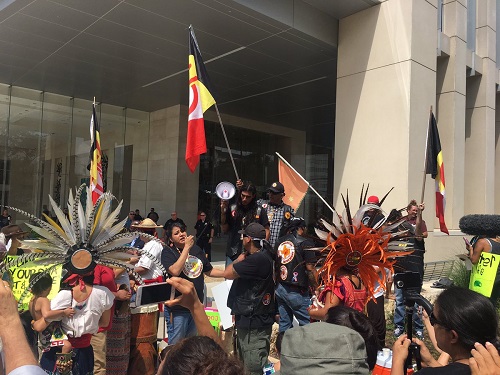 Native Americans Protest Dallas Energy Company | News Talk WBAP-AM