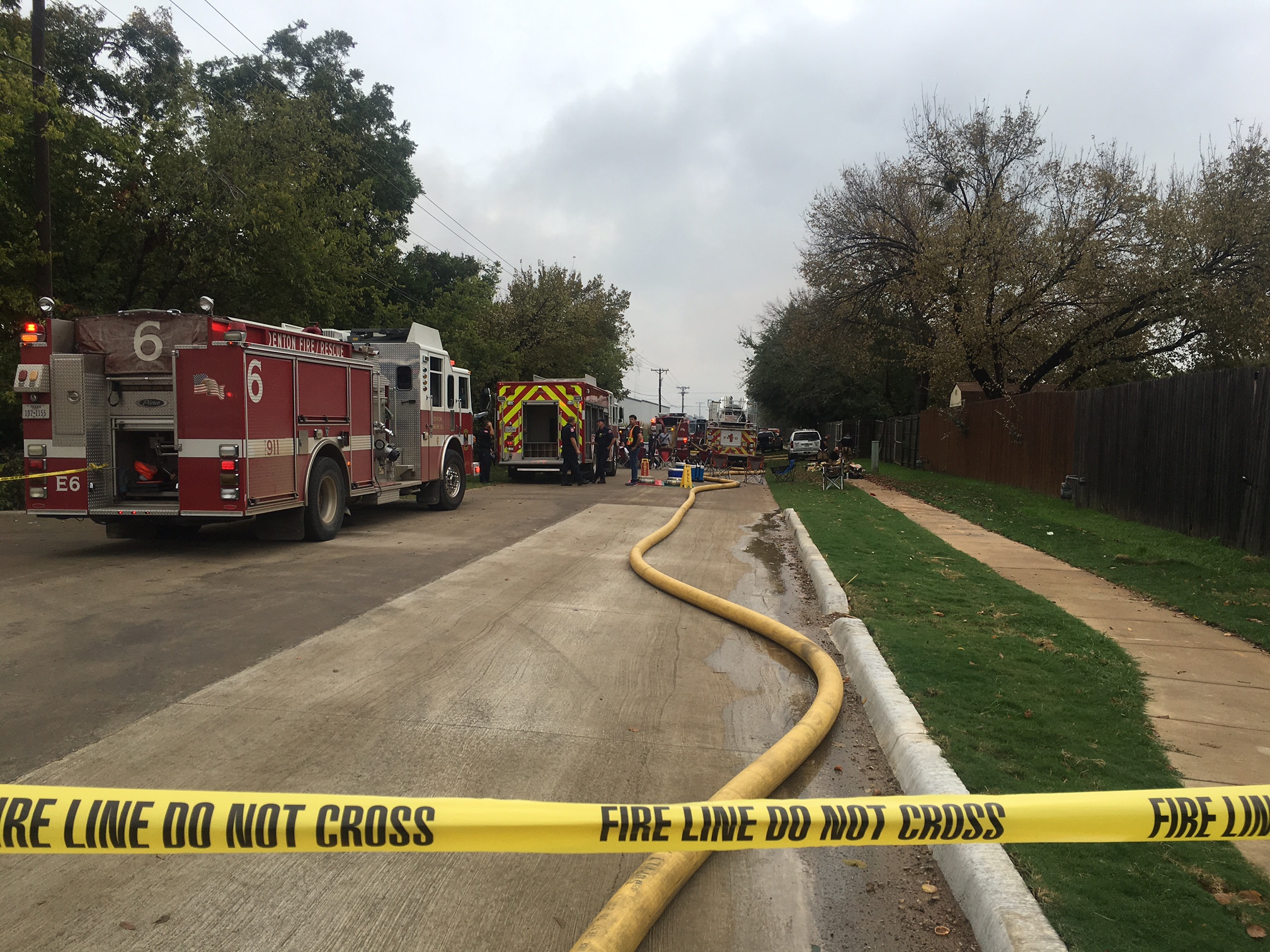 Five Alarm Fire in Lake Dallas | News Talk WBAP-AM