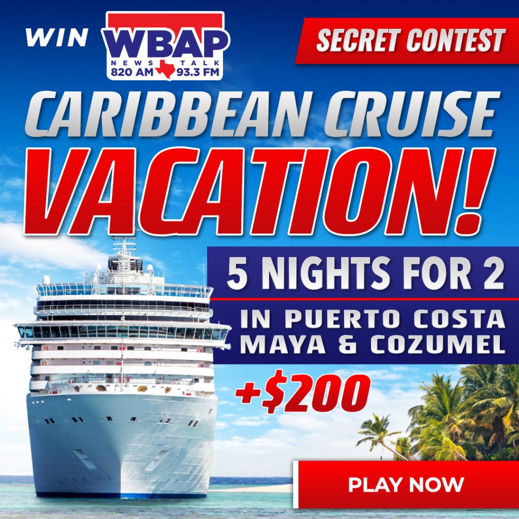 Listen to Win 5 Night Caribbean Cruise + $200 from WBAP in Dallas/Ft ...